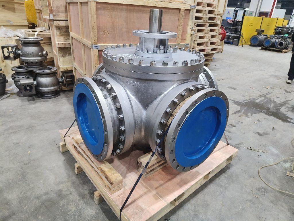 The main structure of ball valve - Luokai